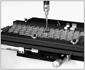 Keyboard Compression Test Jig : Shimadzu (Asia Pacific)